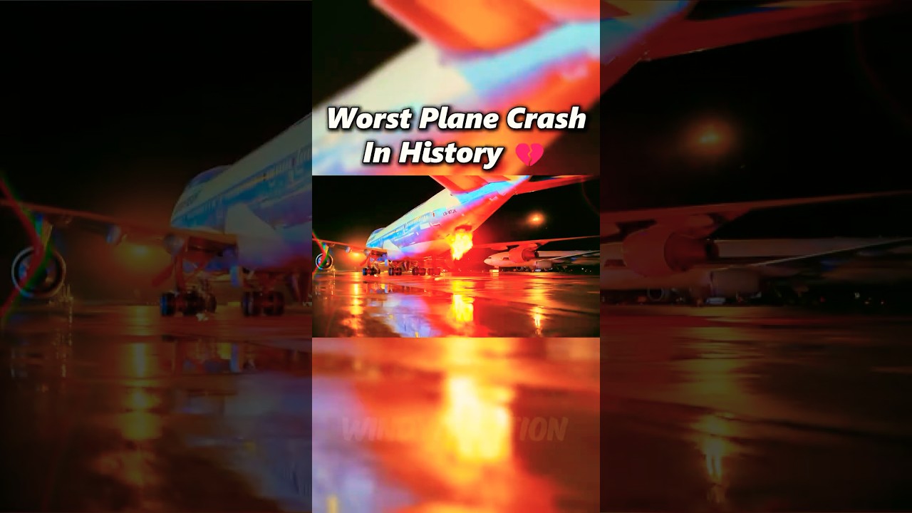 The Saddest Plane Crash In History 💔 #Avition #edit