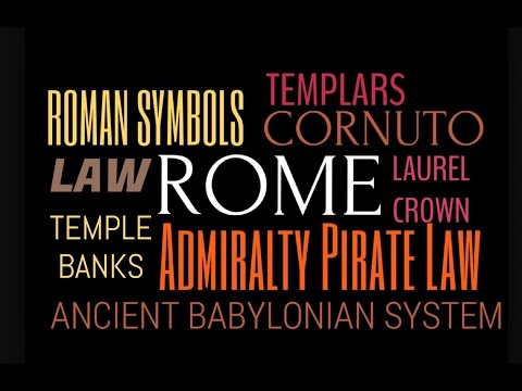 Symbols in Rome | Roman Law | Lucifer's Admiralty Piracy | cornuto | UN NWO Agenda