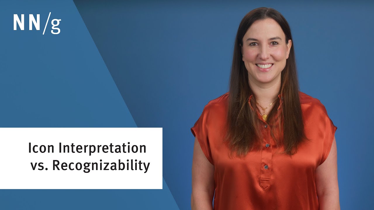 Icon Interpretation vs. Recognizability