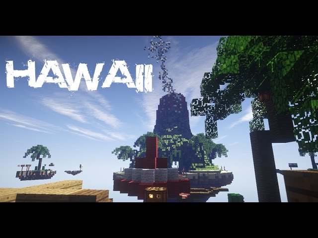 BedWars map - Hawaii Minecraft Map
