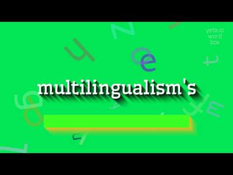 How to say "multilingualism's"! (High Quality Voices)