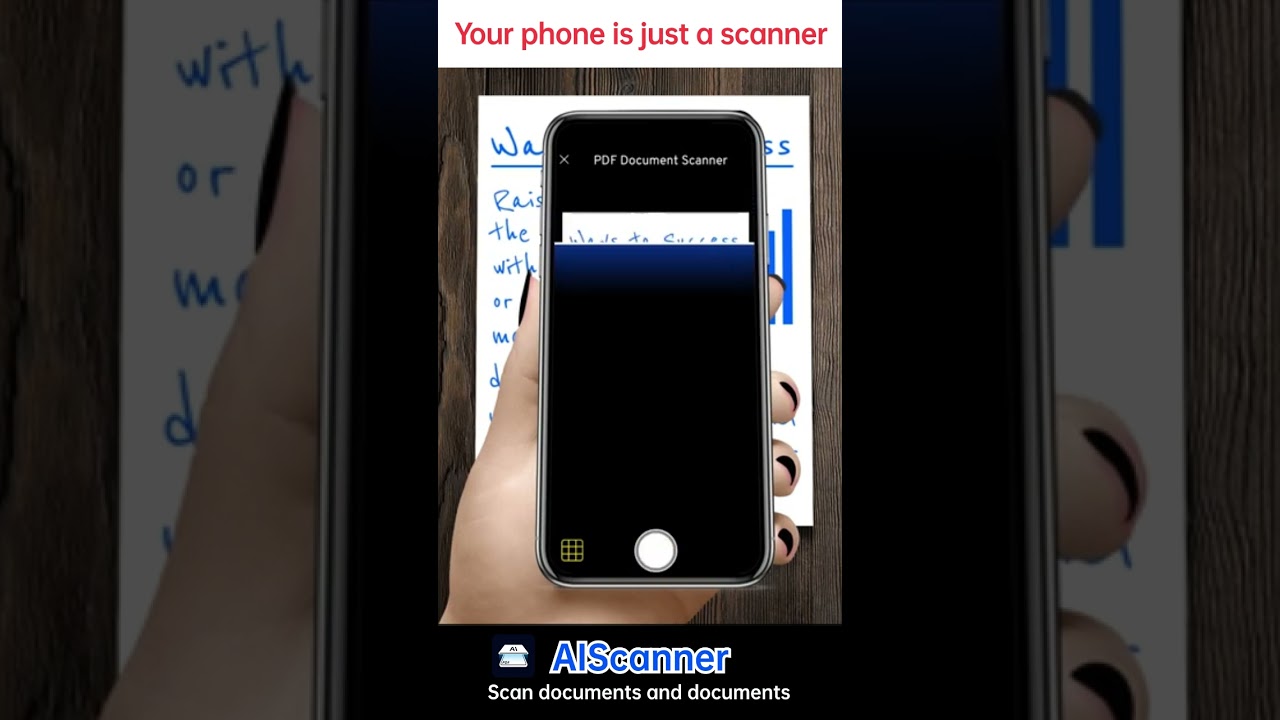 Intelligent OCR text recognition, taking paper documents with mobile phones