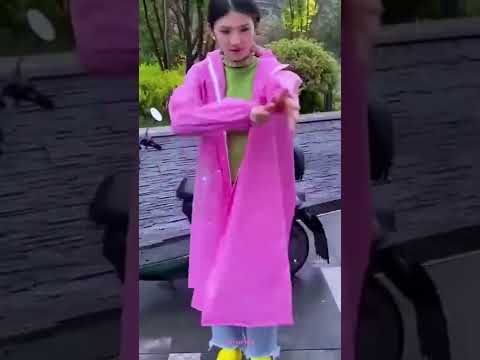 Women Rain Ponchos | Rain Coat #shorts
