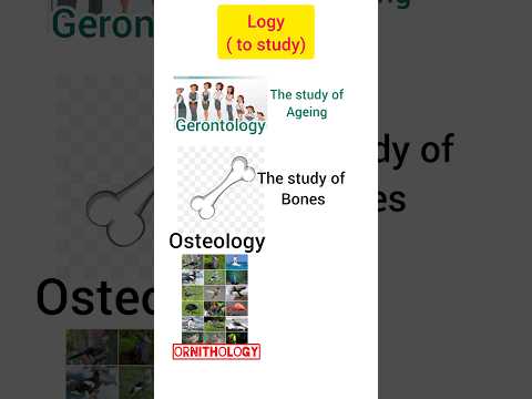 Science Vocab|| Meanings based on root word (Logy)