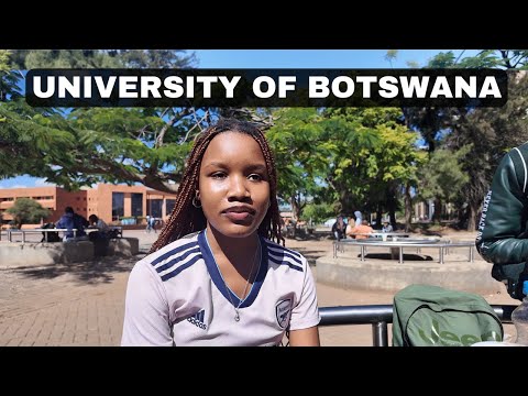 Botswana is really Advanced in Education, this is the University of Botswana