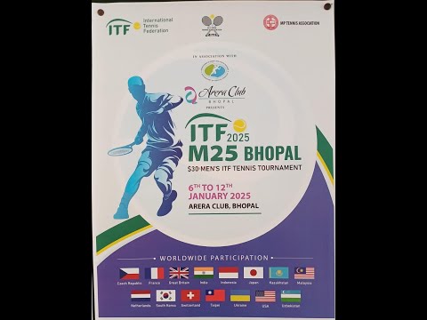 MEN'S SINGLES FINAL $30K MEN'S ITF M25 BHOPAL 2025