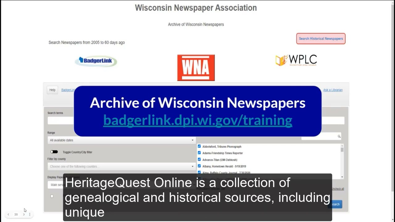 BadgerLink's Public Library Resources