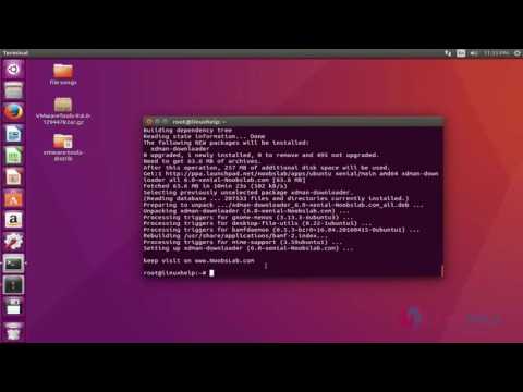 How to install xtreme download manager on Ubuntu 16.04