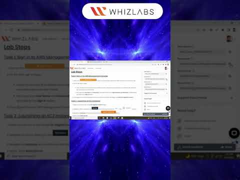 AWS Training in 1 Minute? - Learn with Whizlabs AWS Hands-on Labs