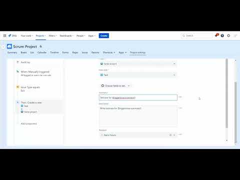 Manual Automation in Jira to create specific tasks under an Epic
