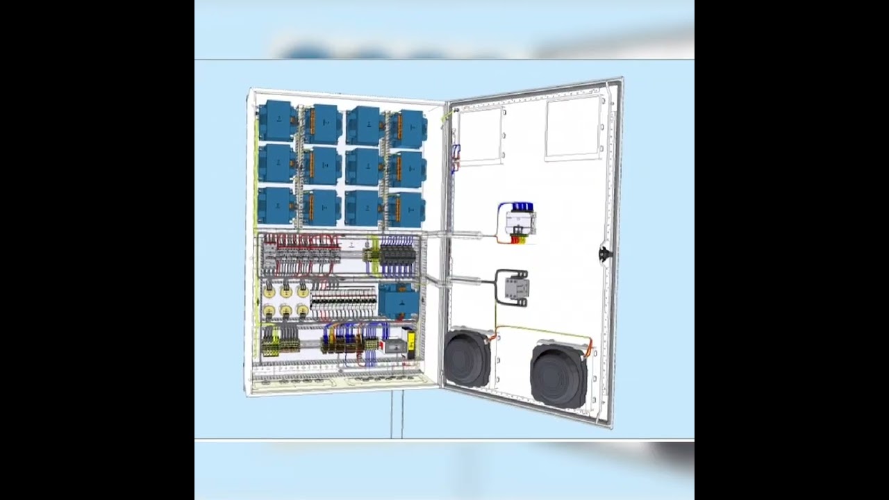 3d electrical panel design software