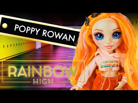 Rainbow High Poppy Rowan doll Unboxing and Review!