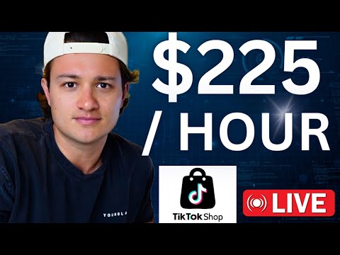 How I Make $225 / Hour As A TikTok Shop Affiliate (LIVE EXAMPLE)