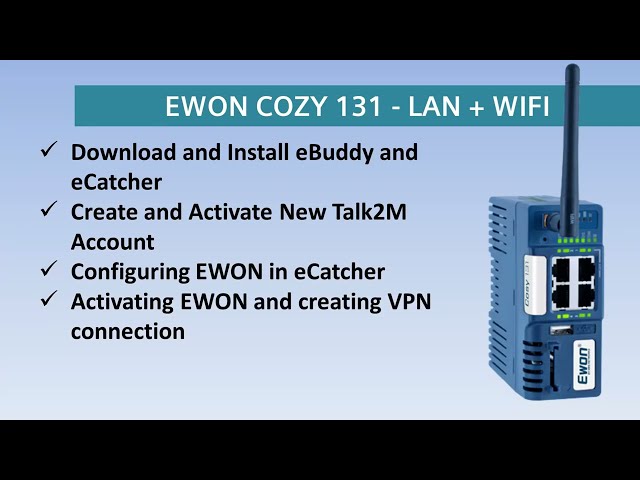 Automation - Ewon Cozy 131 EC6133C00MA / EC7133J00MA Service Provider ...