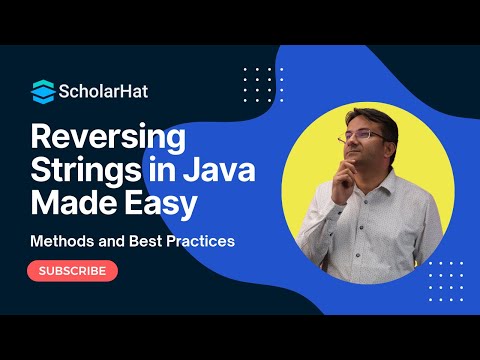 Reverse a String in Java | 5 Best Ways to Reverse a String | Java Tutorial for Beginners