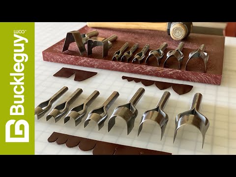 C.S. Osborne 0150 3/4" Strap End Punch (English Point)