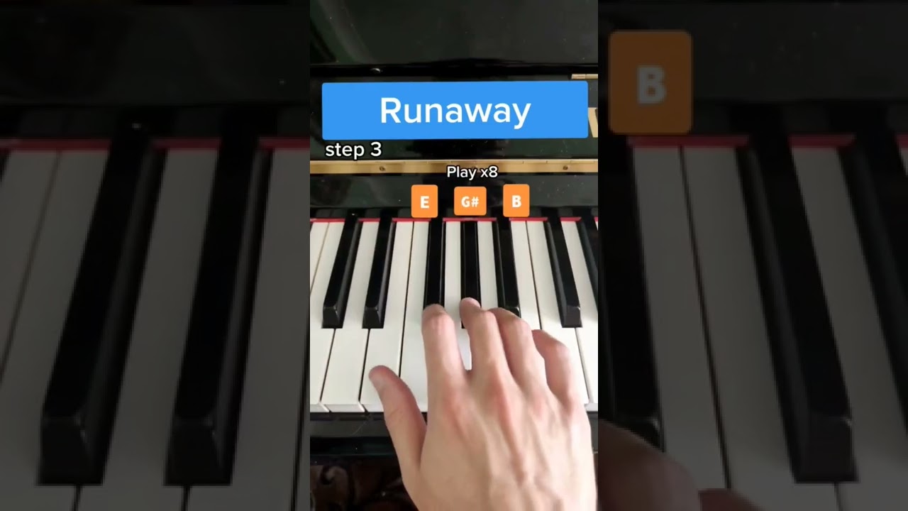Runaway piano tutorial the epic part. Part 1