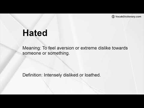 Hated Meaning