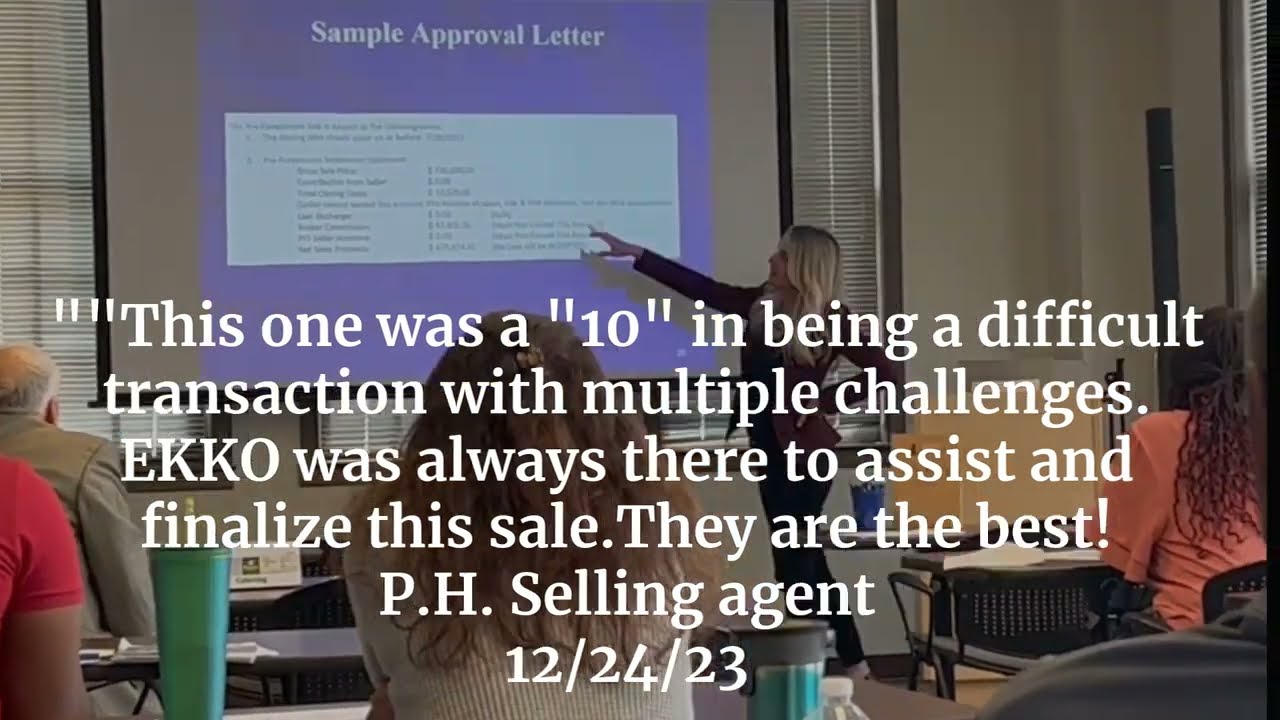 client, agent, and Transaction Coordinator testimonials Jan 2024.