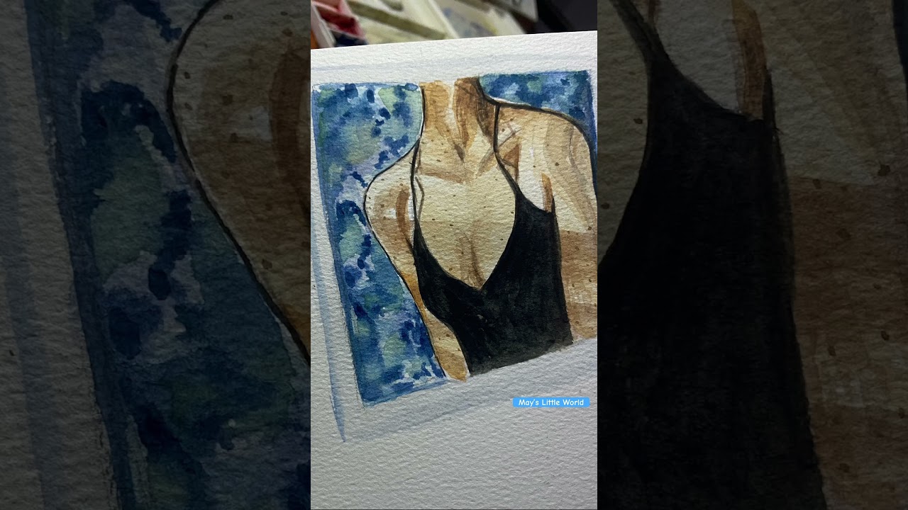 #Watercolor #painting #art #reflection #watercolorart #artwork #myart #dailyart