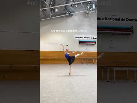 Dancing in the studio | Intermezzo Ambassador Martina Giuffry #dancewear #ballet #ballerina