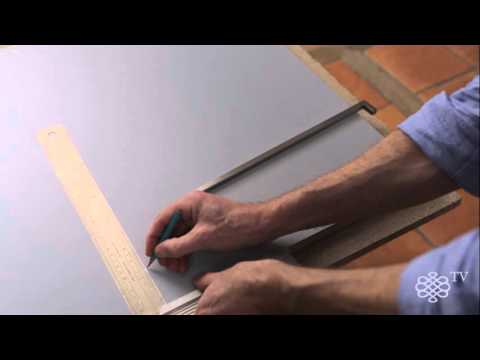 How to attach an integrated door to a EuroCave wine cabinet