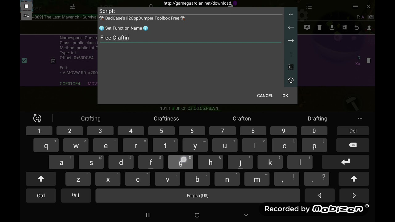Il2CppDumper Toolbox Free for Game Guardian (Create Scripts Without Coding)