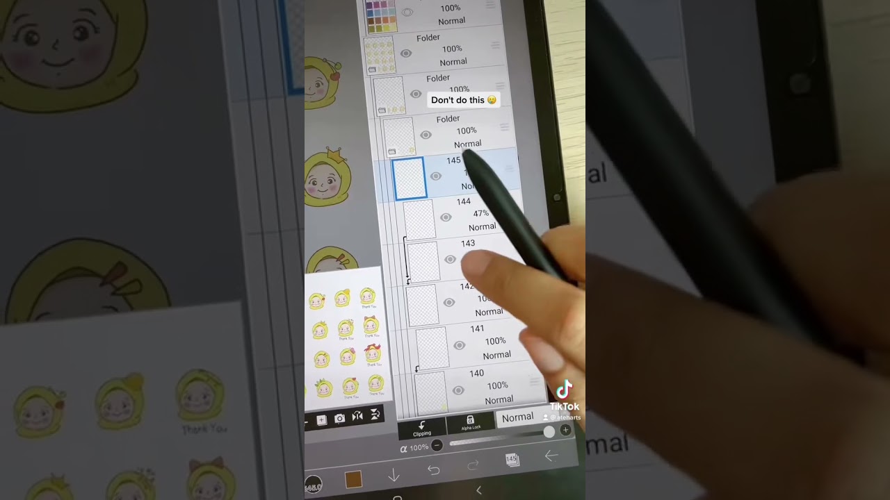Merge layer in ibis Paint #ibispaint #ibispainttutorial #cuteartstyle #doodle #lukisan