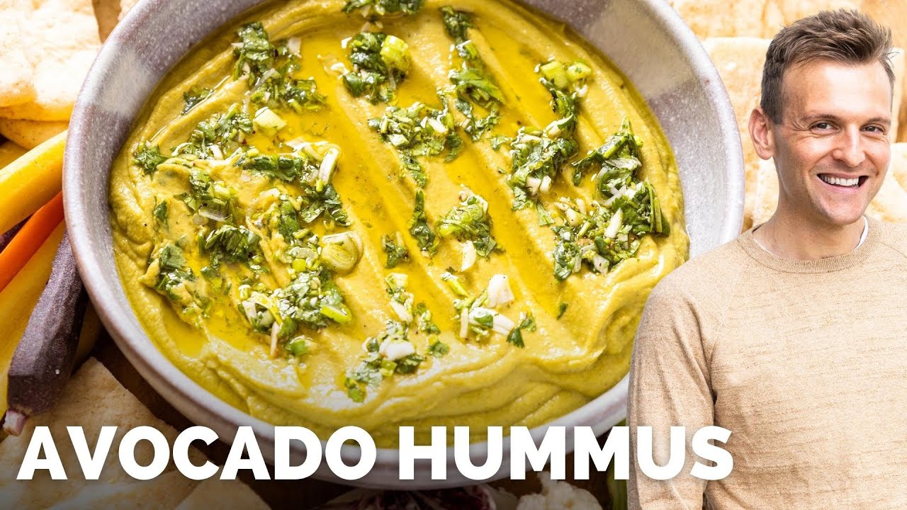 Avocado Hummus (Like a Guacamole Hummus!)