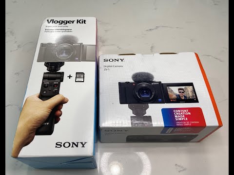 Sony ZV-1 Unboxing & Vlogging Kit