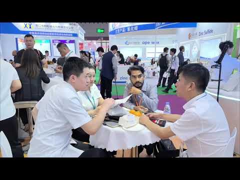 Attended the China Plus exhibition in 2024. Huabo Group Desiccant masterbatch