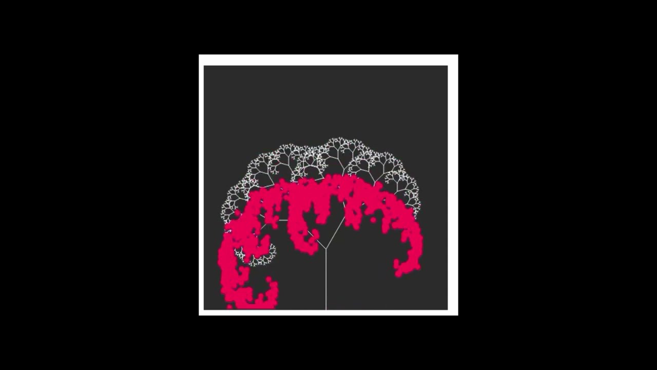Fractal Tree Animation in Javascript | ASMR Programming