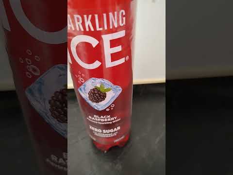 sparkling ice black raspberry sparkling water #sparklingwater #drink #subscribe