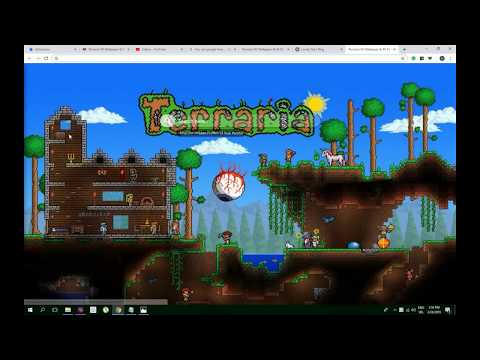 Great Terraria Game HD Wallpaper Theme For Chrome - For Free!!!