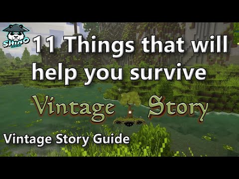How to survive your first Vintage Story World!