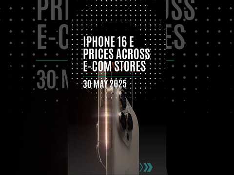 iPhone 16e Price in India ๐ฎ๐ณ Real Comparison | May 2025