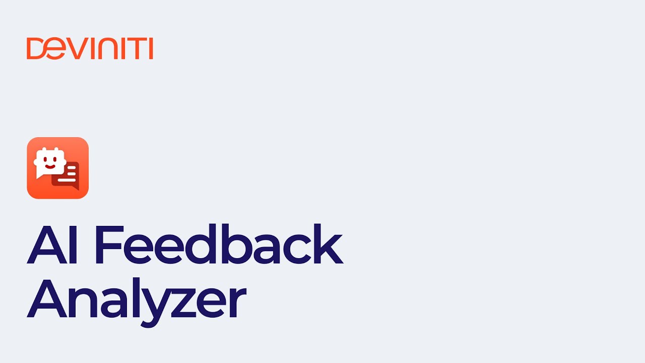 AI Feedback Analyzer - Smart Insights for Smart Decisions