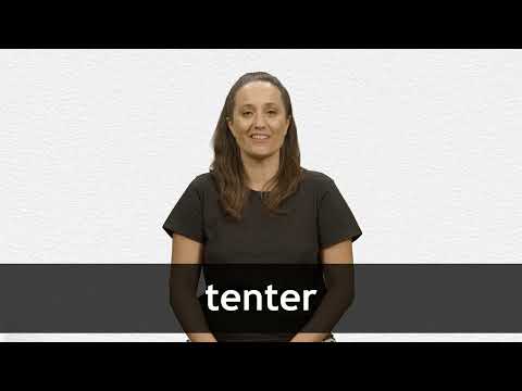 English Translation of “TENTER” | Collins French-English Dictionary