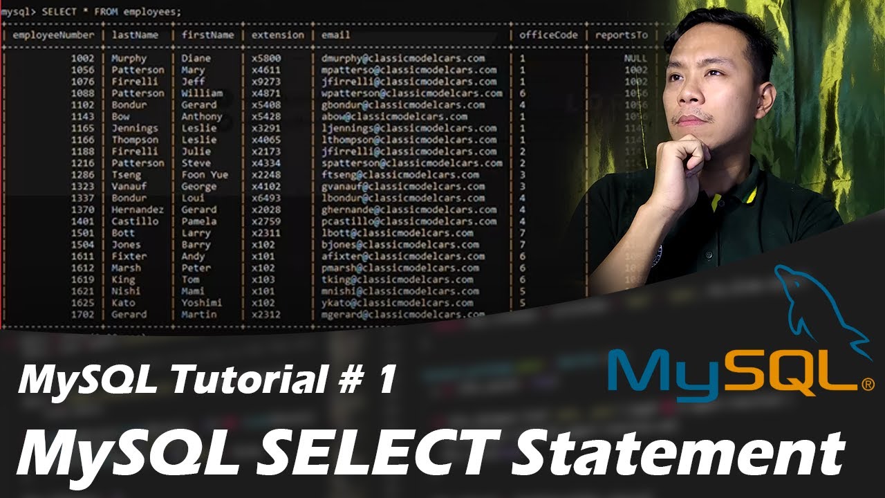 SQL Tutorial 1: SELECT Statement - CodeLikeLD Tagalog Tutorials