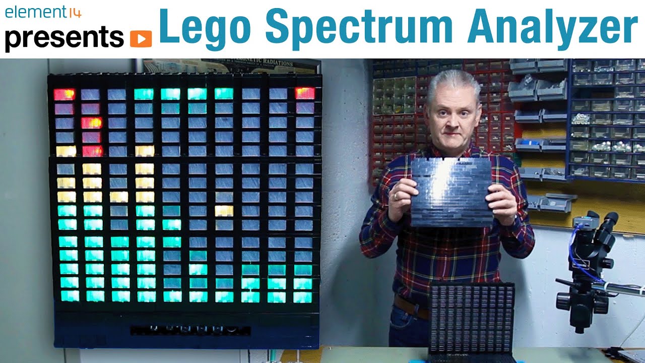 How to Build a Spectrum Analyzer with Lego Bricks & Discrete ...