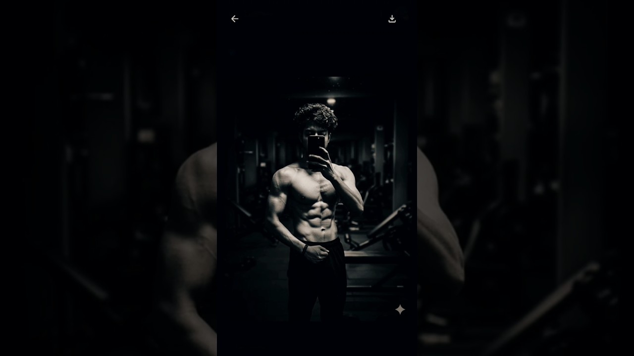 #Gemini #rap #my six pack #photo Prompt👇