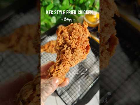 KFC Style Fried Chicken Recipe👆💫😍 #youtubeshorts #shortsfeed #shortsvideo #shorts #ytshorts