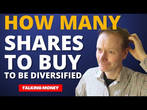 How many shares should I buy? - For a diversified portfolio.