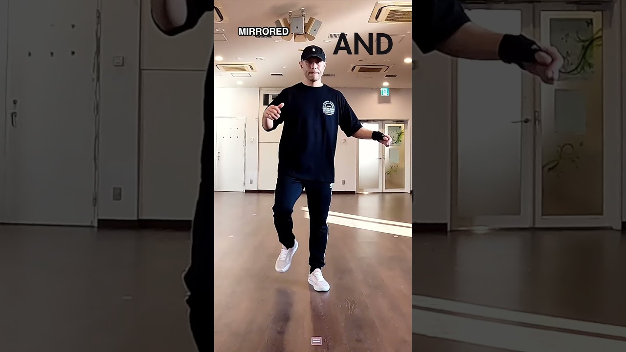 House Dance Basic Steps Tutorial For Beginners | Scribble Foot - Cross Step #dancemoves #shorts
