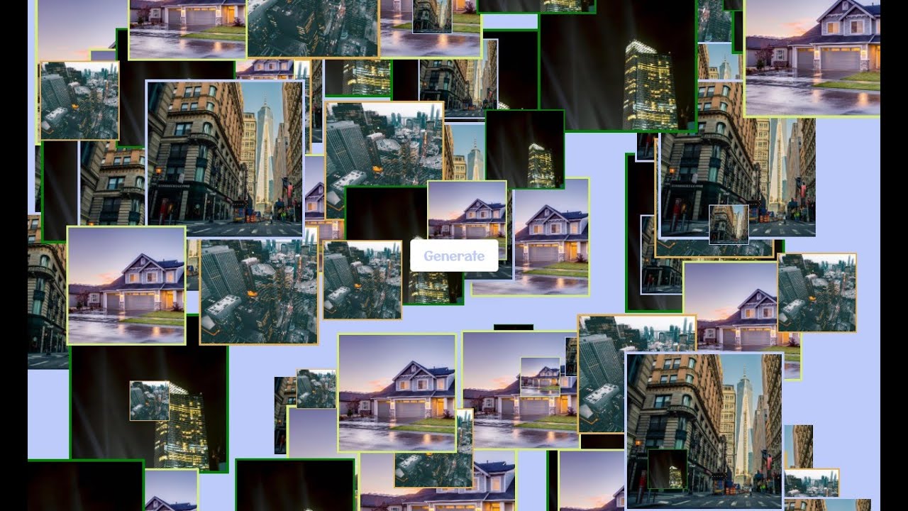 How to Make Random Images Background Generator With HTML CSS & JavaScript - Anime.js