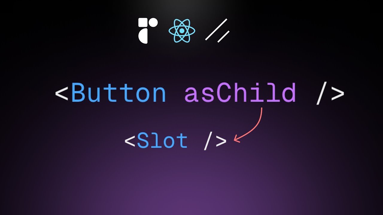 Master React Patterns: asChild Prop & Slot Component Explained | Inspired by Radix UI & Shadcn