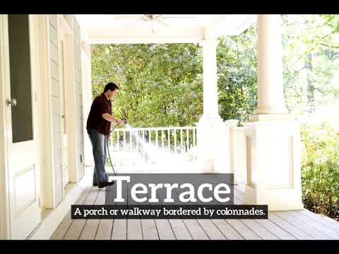 What is Terrace? | How Does Terrace Look? | How to Say Terrace in English?