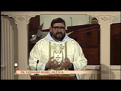 EWTN Daily Catholic Mass - 2015.2.2 - Fr. Leonard Mary - Presentation of the Lord