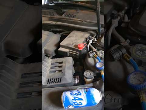 2015 GMC Terrain AC recharge refrigerant hook up