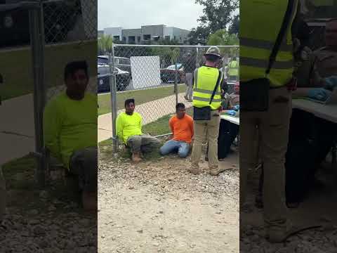 Got Them: ICE Raids Construction Site: Workers Detained #ICERaids